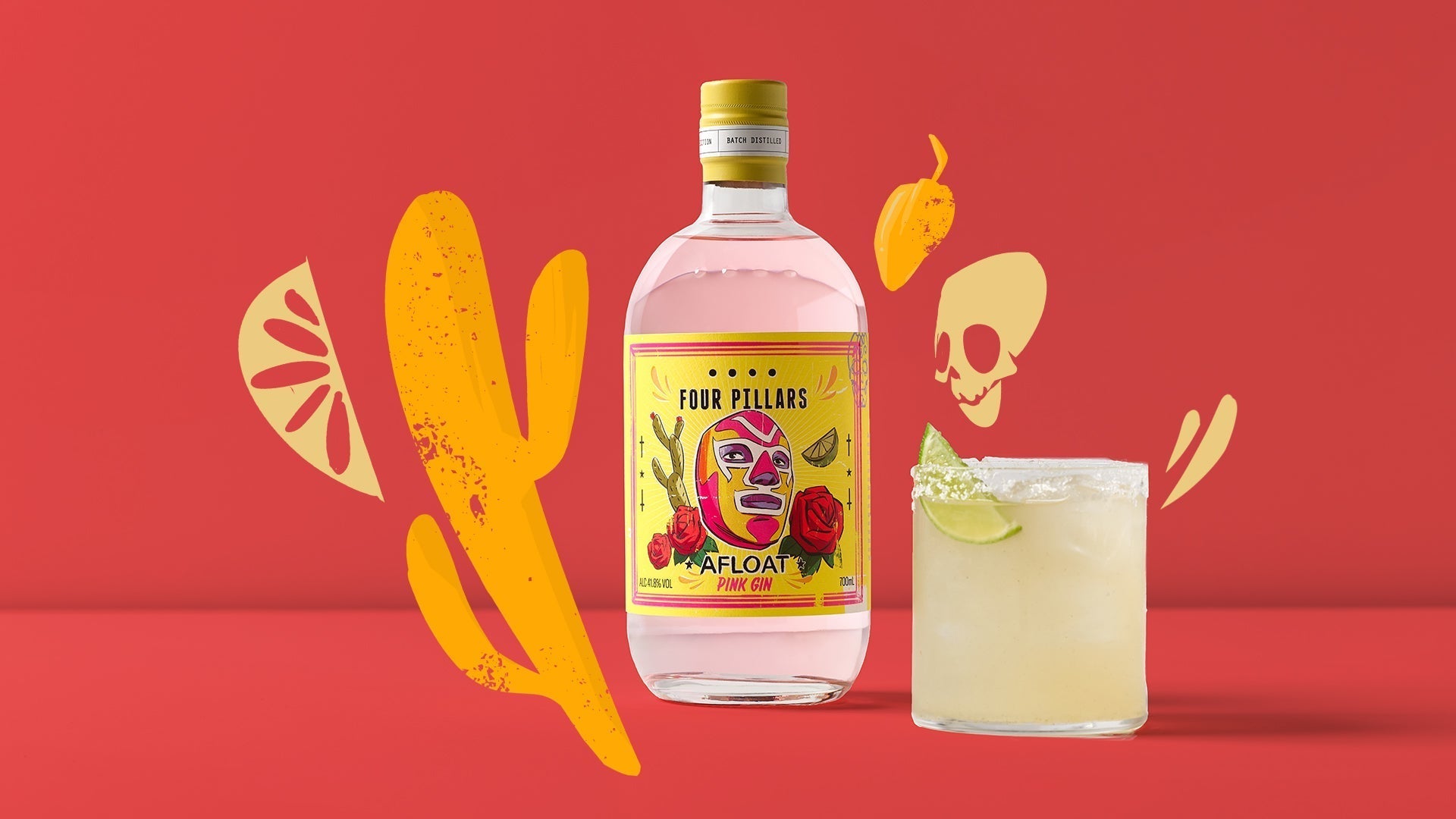 Four Pillars Gin | Afloat Pink Gin | Spicy Pineapple Gin Margarita ...