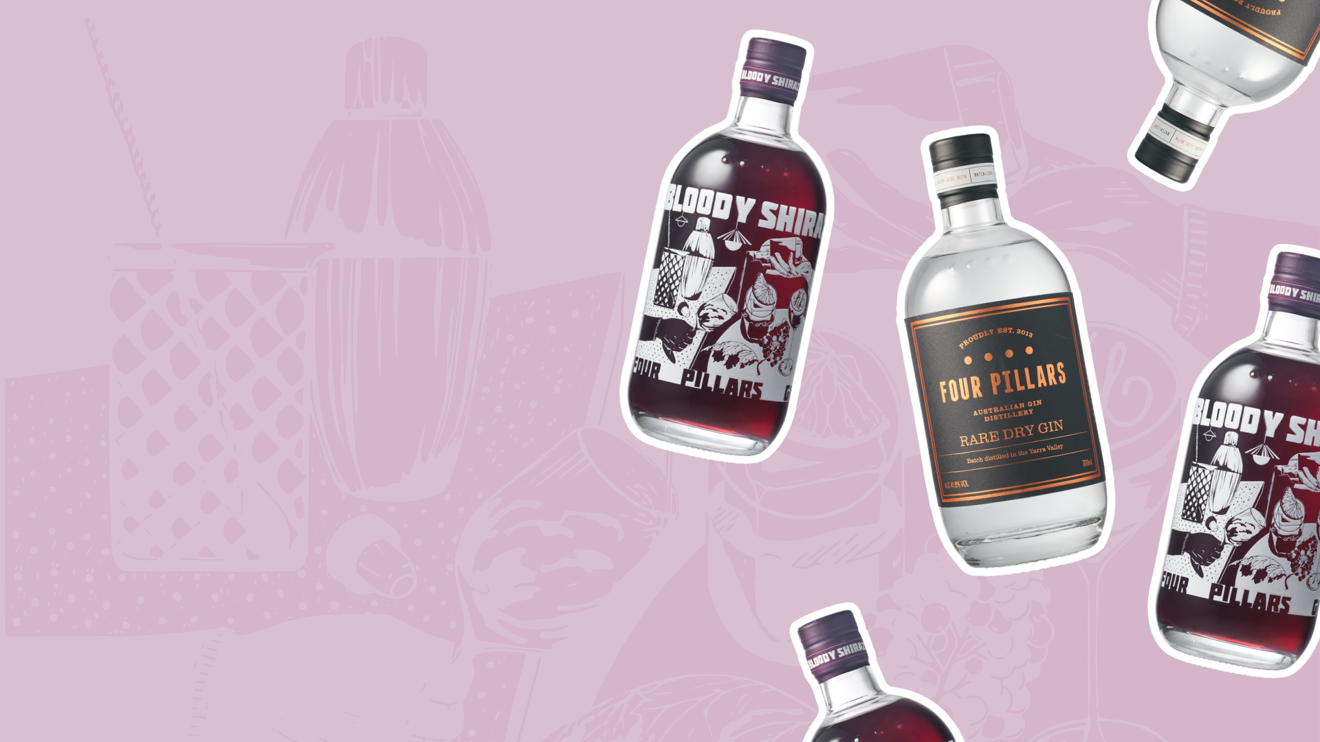 The Bar Cart Staples Bundle – Four Pillars Gin