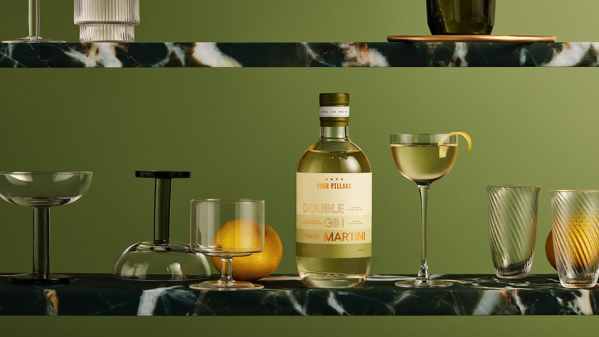 Four Pillars Gin | How to drink your Double Gin Martini