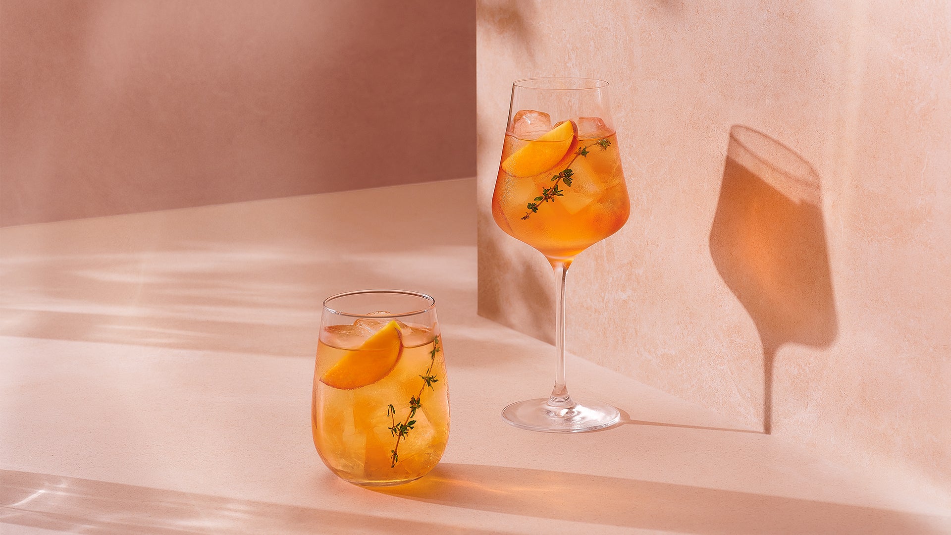 Four Pillars Gin x Go-To Skincare | Peach Gin Spritz Cocktail Recipe