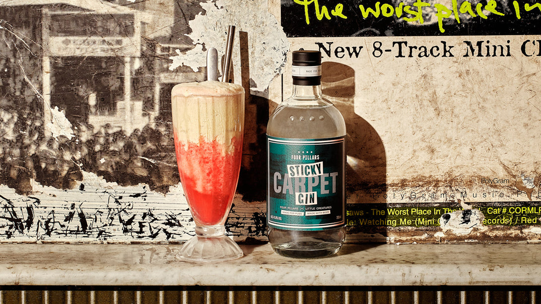 Four Pillars Gin | Sticky Carpet Gin | Pink Lemonade Spider Cocktail Recipe