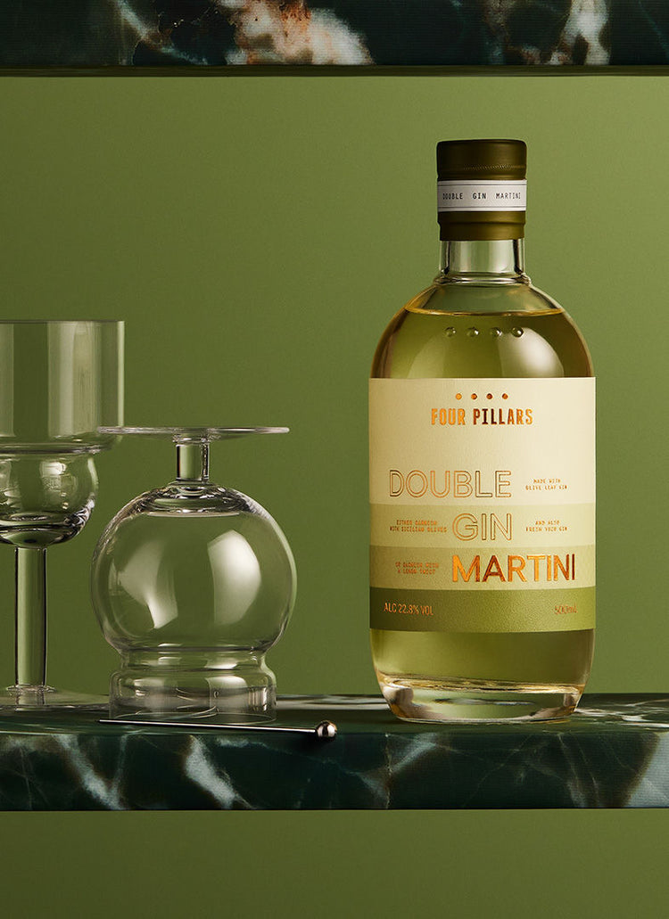 A Ready-to-Drink Gin Martini | Olive Leaf & Fresh Yuzu Gin Blend – Four ...