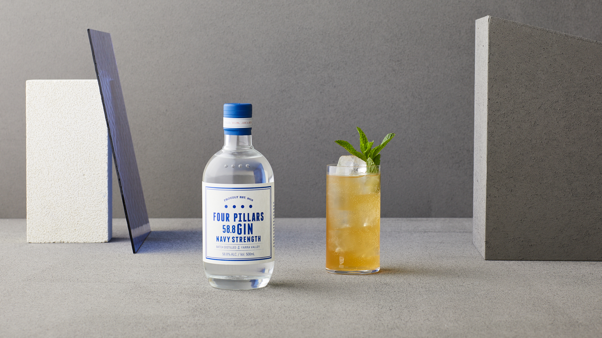 Four Pillars Gin | Nautical Navy Strength Gin Drinks | Navy Strength ...