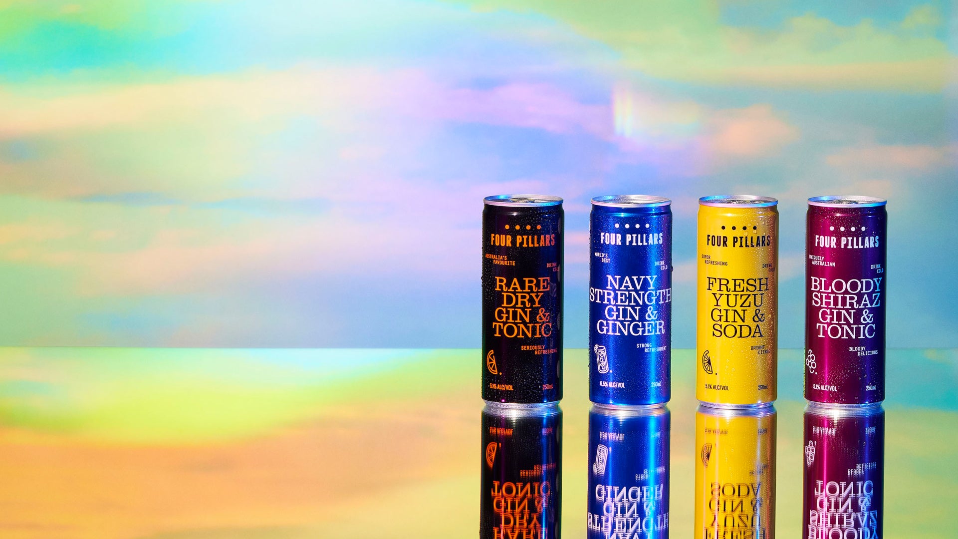 Four Pillars RTD Variety Pack - 4 x 4 Packs – Four Pillars Gin