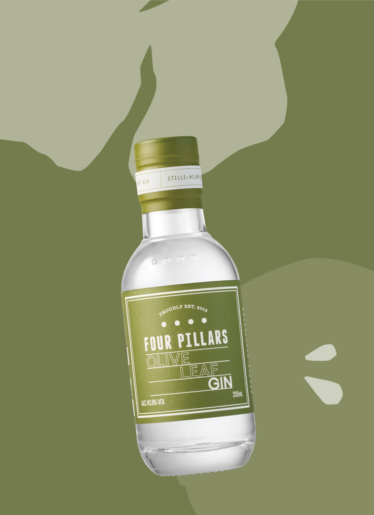 Buy Olive Leaf Gin 200mL online | Four Pillars Gin